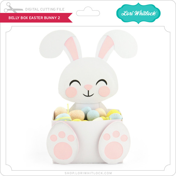 Belly Box Easter Bunny - Lori Whitlock's SVG Shop