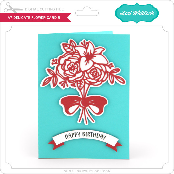 Spring Flower Card Bundle - Lori Whitlock's SVG Shop