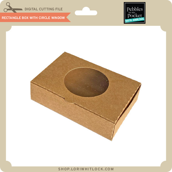 5.75" Circle Box - Lori Whitlock's SVG Shop