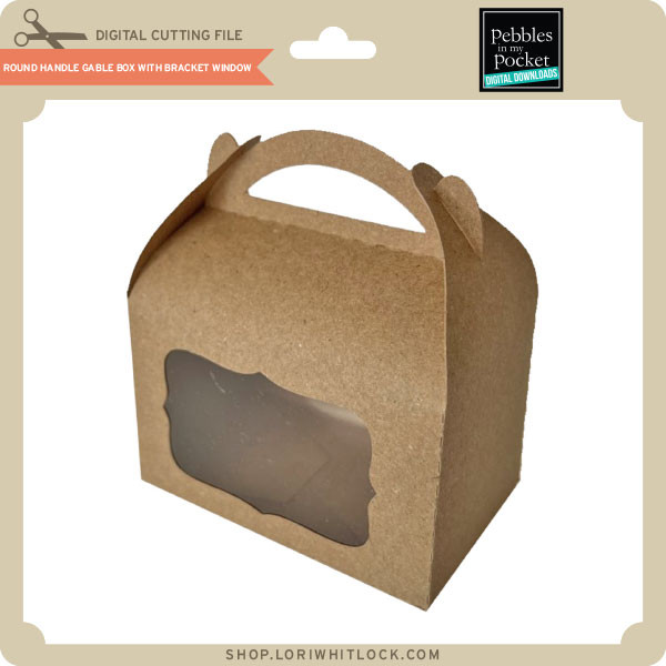Gable Box with Bracket Tie Top - Lori Whitlock's SVG Shop