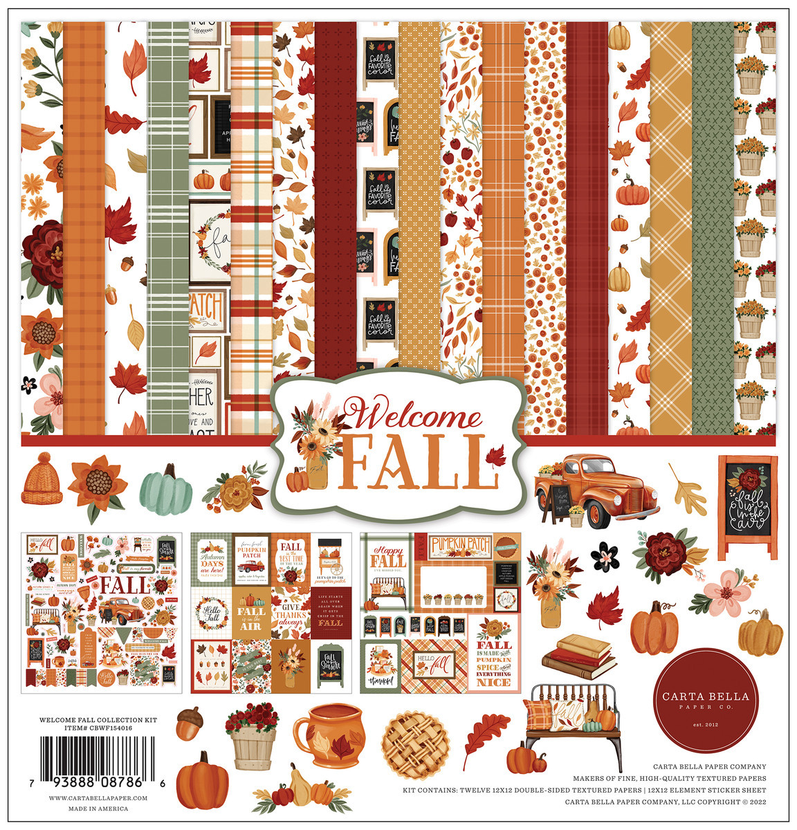 Welcome Fall Collection Kit - Lori Whitlock's SVG Shop
