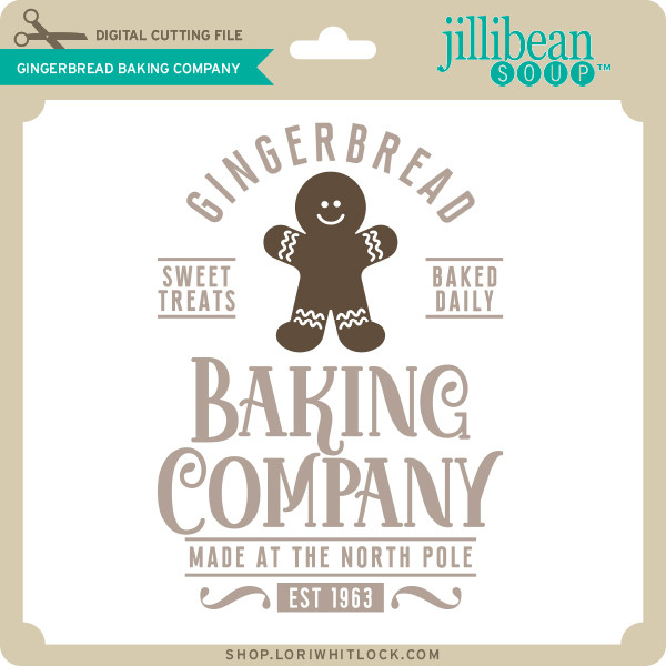 Gingerbread Baking Co - Lori Whitlock's SVG Shop