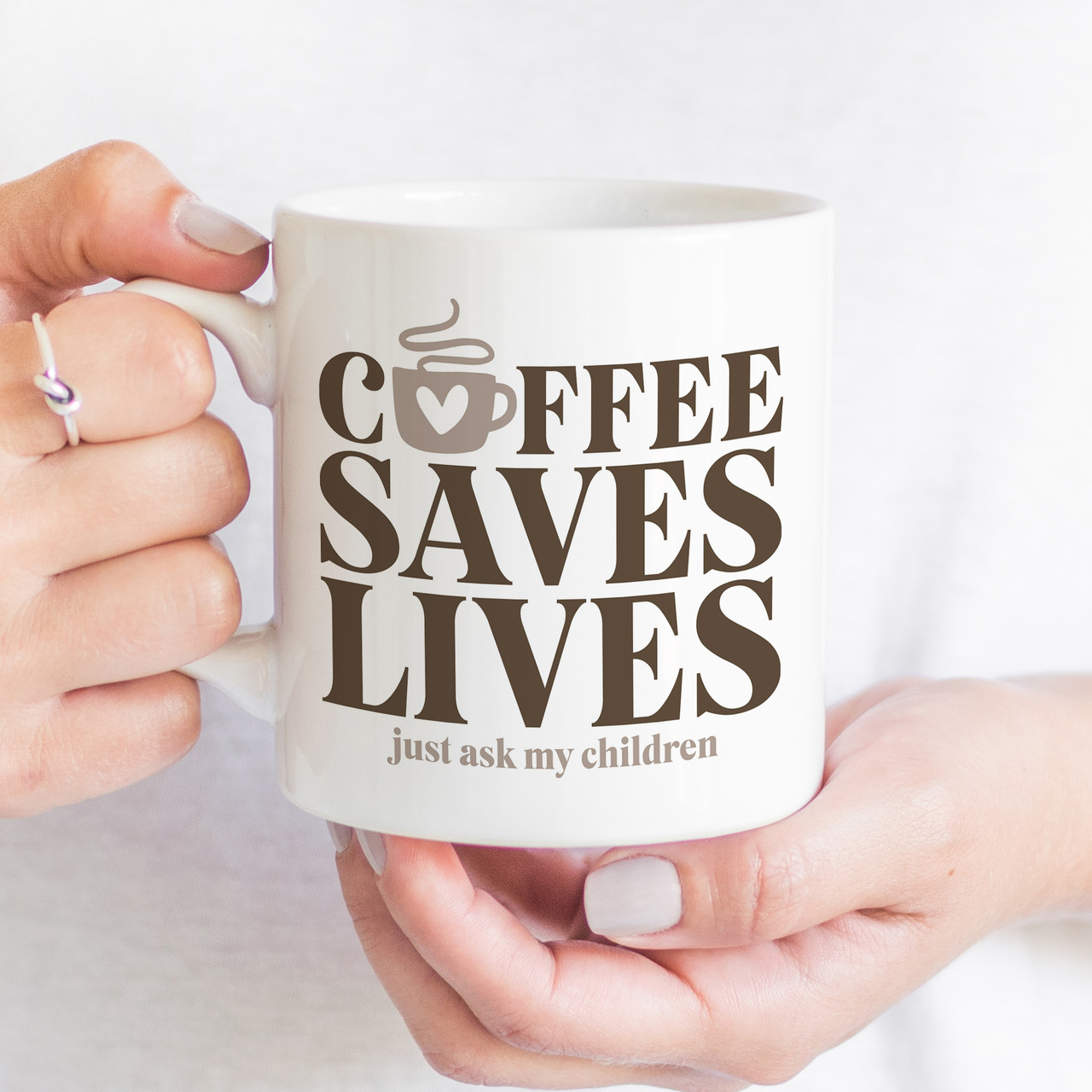 Coffee Saves Lives - Lori Whitlock's SVG Shop