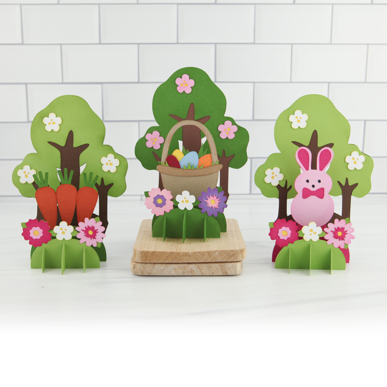 5x7 Grid Pop Up Card Easter Bundle - Lori Whitlock's SVG Shop