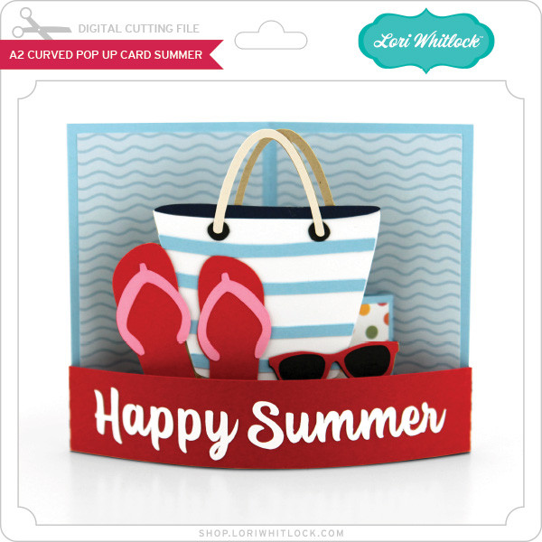 Cards & Layouts - Cards - Curved Pop Up Cards - Lori Whitlock's SVG Shop