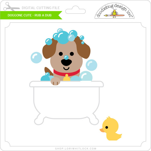Designer - Doodlebug - Doggone Cute - Lori Whitlock's SVG Shop
