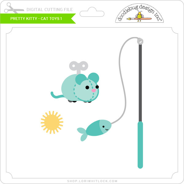 Pretty Kitty - Cat Toys #1 - Lori Whitlock's SVG Shop