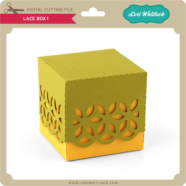 Pentagon Lace Box - Lori Whitlock's SVG Shop