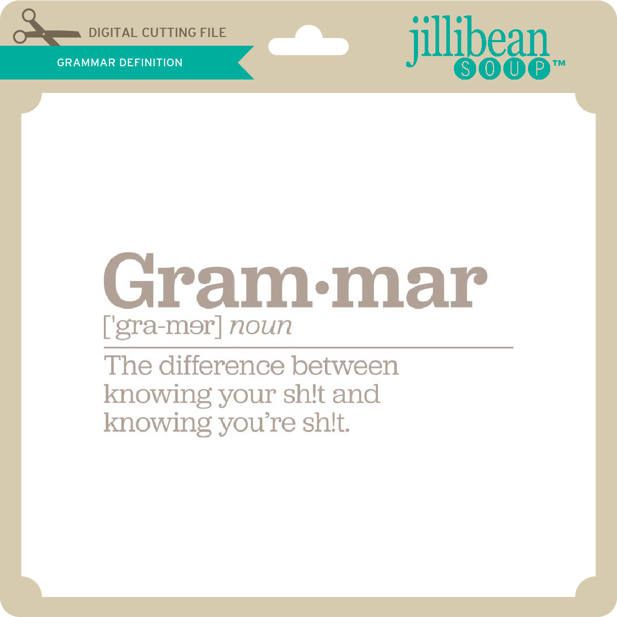 Correct Grammar - Lori Whitlock's SVG Shop