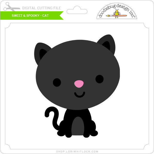 DB Sweet & Spooky - Cat - Lori Whitlock's SVG Shop