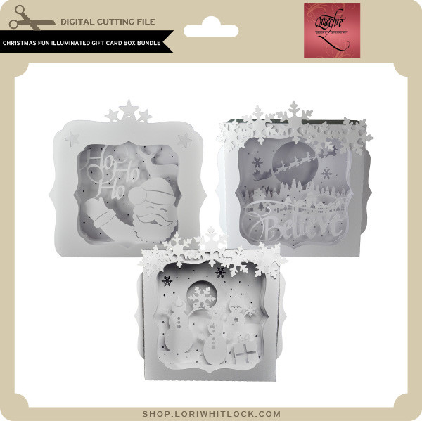 Tuck Lid Gift Box Christmas Bundle - Lori Whitlock's SVG Shop