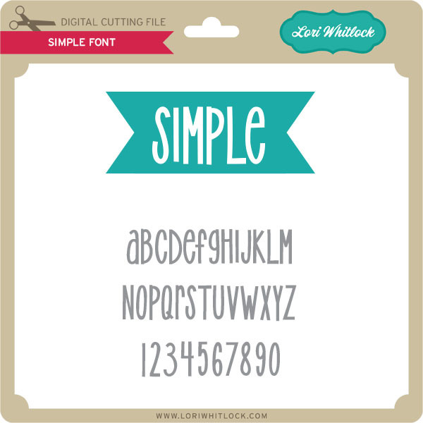 Matilda Font - Lori Whitlock's SVG Shop
