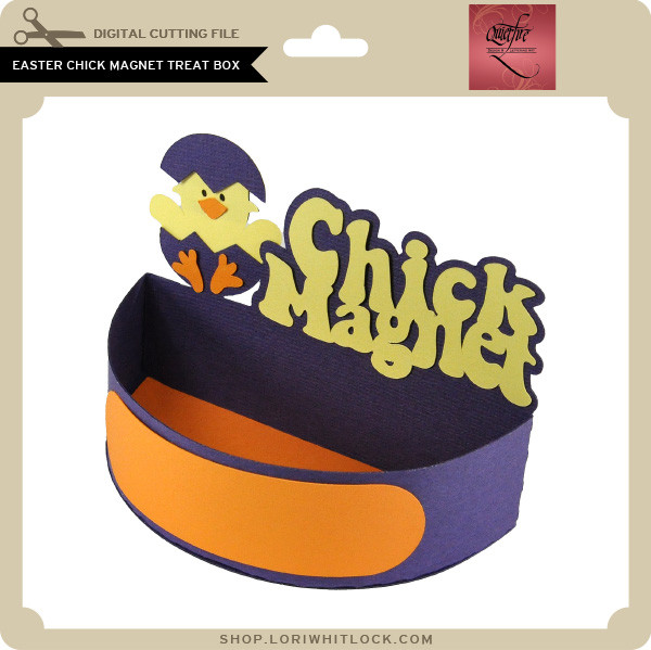 Chick Treat Box - Lori Whitlock's SVG Shop