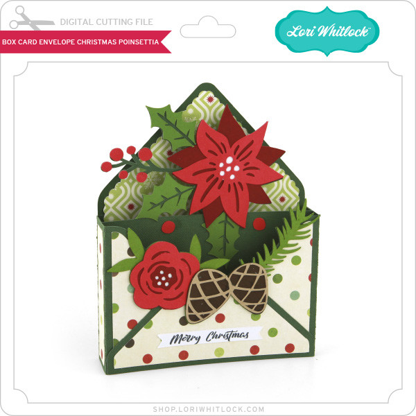 Box Card Envelope Christmas Bundle 2 - Lori Whitlock's SVG Shop