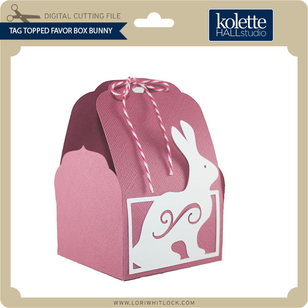 Favor Box Bunny - Lori Whitlock's SVG Shop