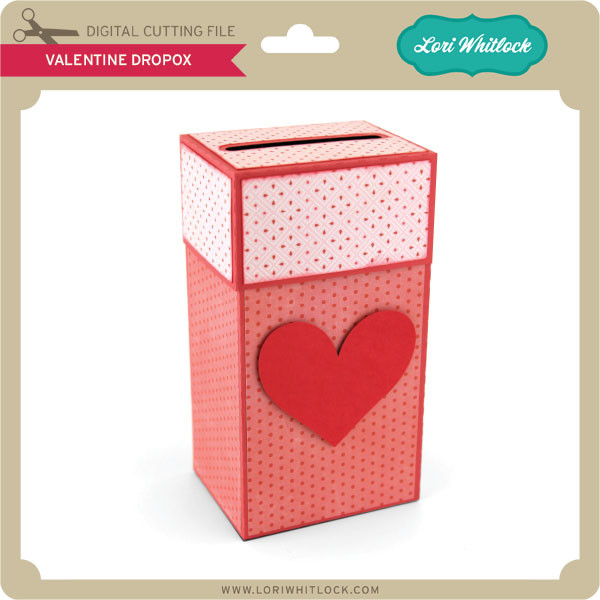 Valentine Dropbox - Lori Whitlock's SVG Shop