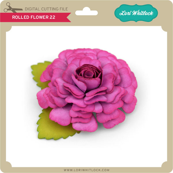 Rolled Rosebud Set - Lori Whitlock's SVG Shop