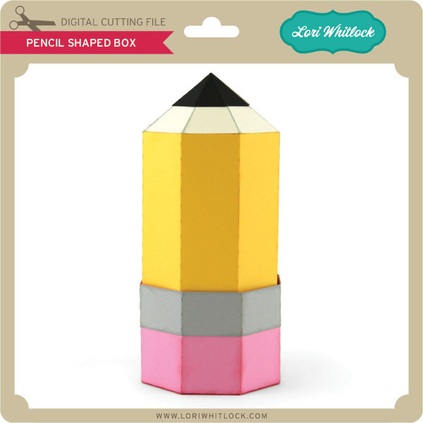 Pencil Shaped Box 2 - Lori Whitlock's SVG Shop