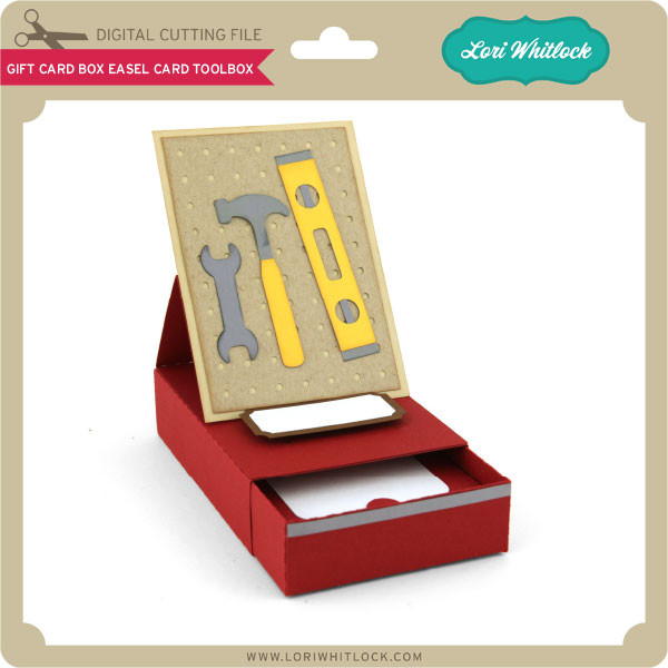 Toolbox Box Card - Lori Whitlock's SVG Shop