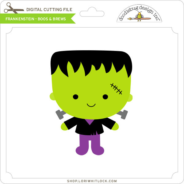 Frankenstein Candy Hugger - Lori Whitlock's SVG Shop