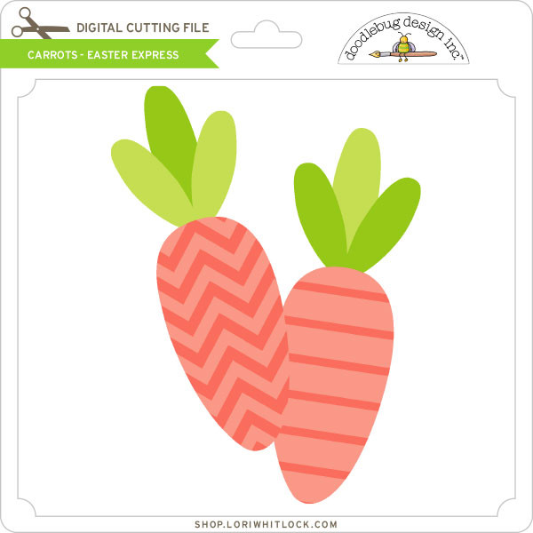 Carrots - Easter Express - Lori Whitlock's SVG Shop