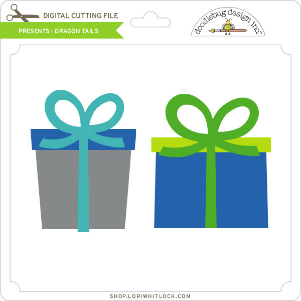 Present Shaped Card - Lori Whitlock's SVG Shop