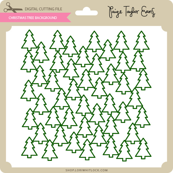 Christmas Tree Background 4 - Lori Whitlock's SVG Shop