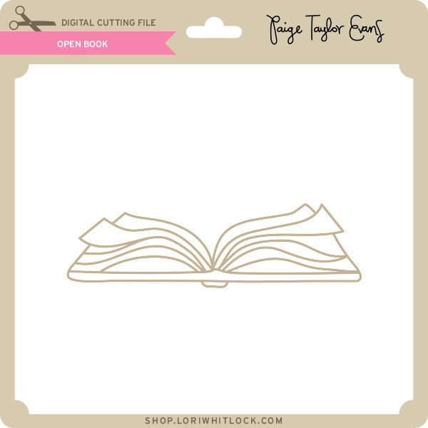 Open Book Svg Open Book Cartoon Icon PNG & SVG Design For T Shirts
