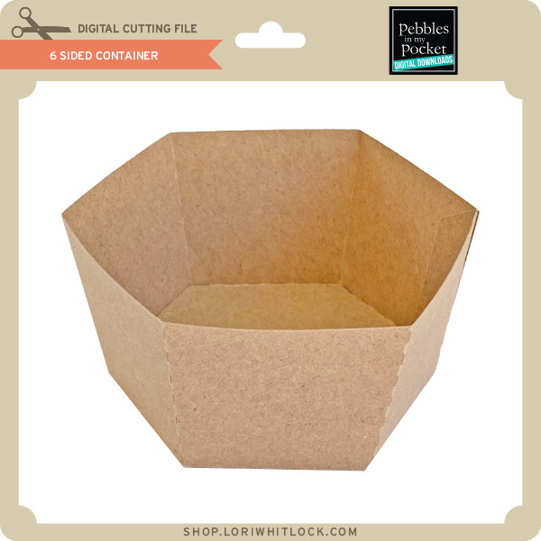 6 Sided Container - Lori Whitlock's SVG Shop