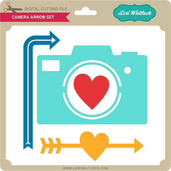 Camera Arrow Set - Lori Whitlock's SVG Shop