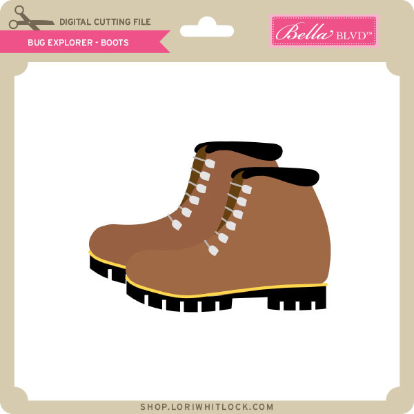 Bug Explorer - Boots - Lori Whitlock's SVG Shop