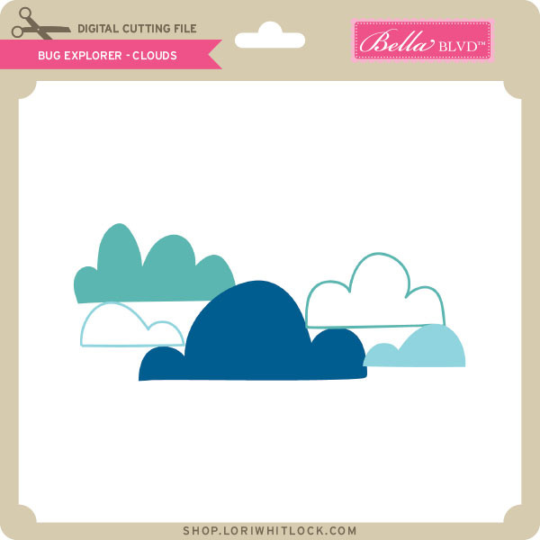 Bug Explorer 2 - Clouds - Lori Whitlock's SVG Shop