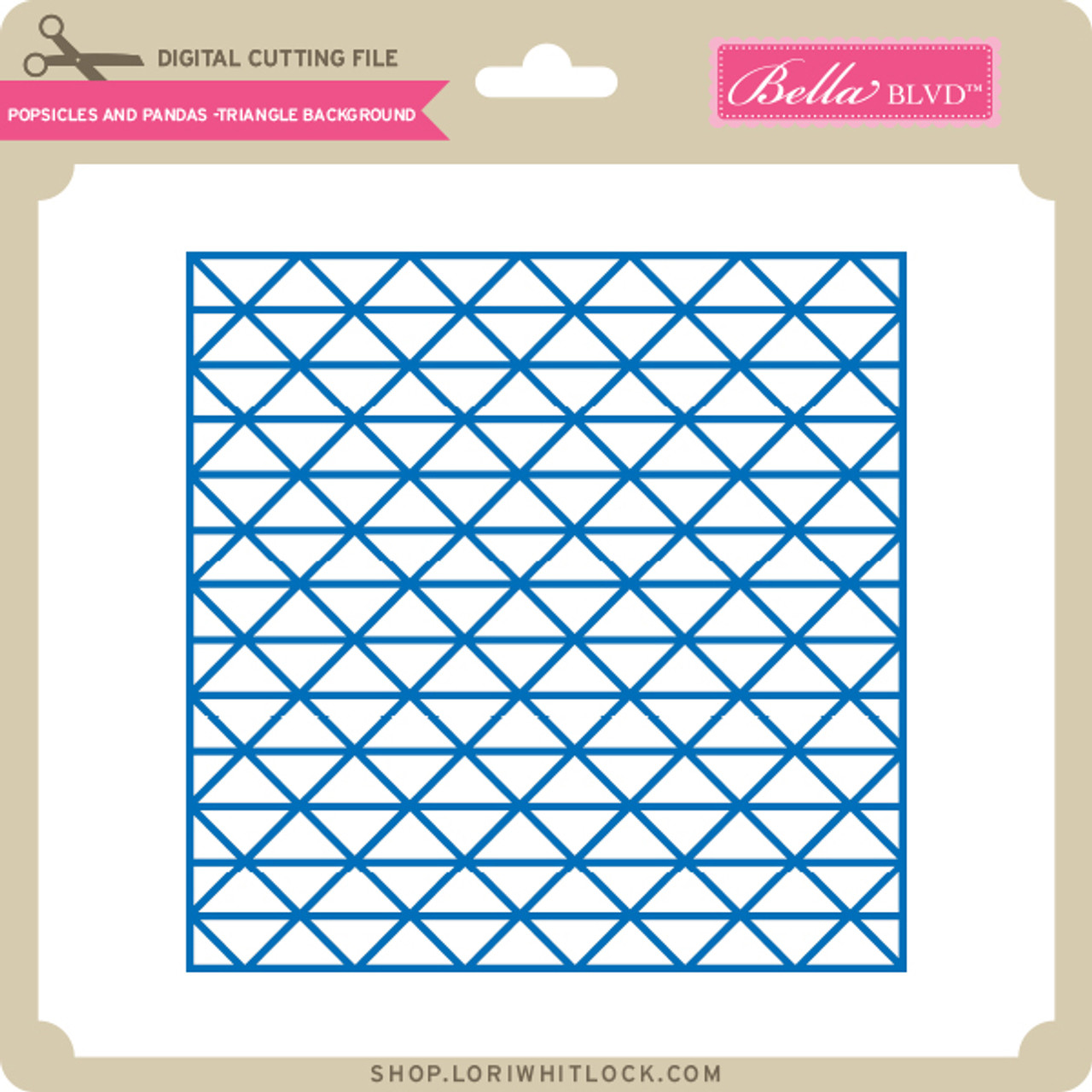 Popsicles And Pandas Triangle Background Lori Whitlocks Svg Shop