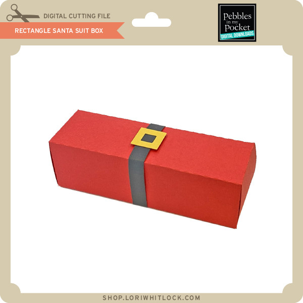 Rectangle Santa Suit Box - Lori Whitlock's SVG Shop