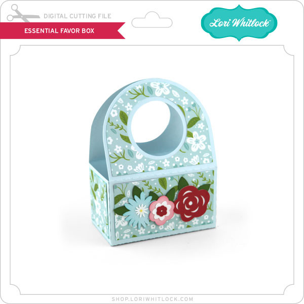 Essential Favor Box - Lori Whitlock's SVG Shop