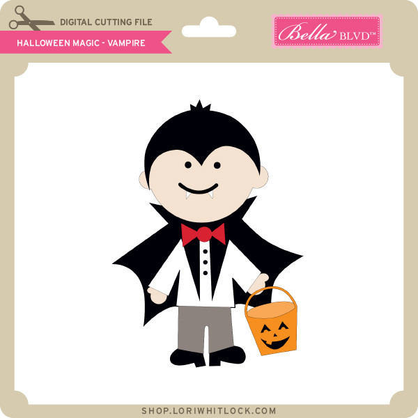 Halloween Magic - Vampire - Lori Whitlock's SVG Shop