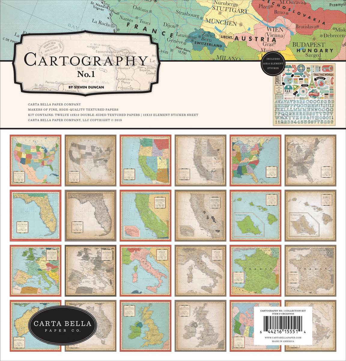 Cartography Collection Kit - Lori Whitlock's SVG Shop