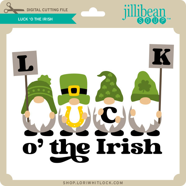 Luck 'O The Irish - Lori Whitlock's SVG Shop