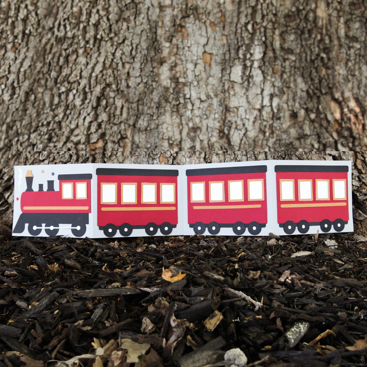 A2 Card Accordion Train - Lori Whitlock's SVG Shop A2 Card Accordion Train - Lori Whitlock's SVG Shop