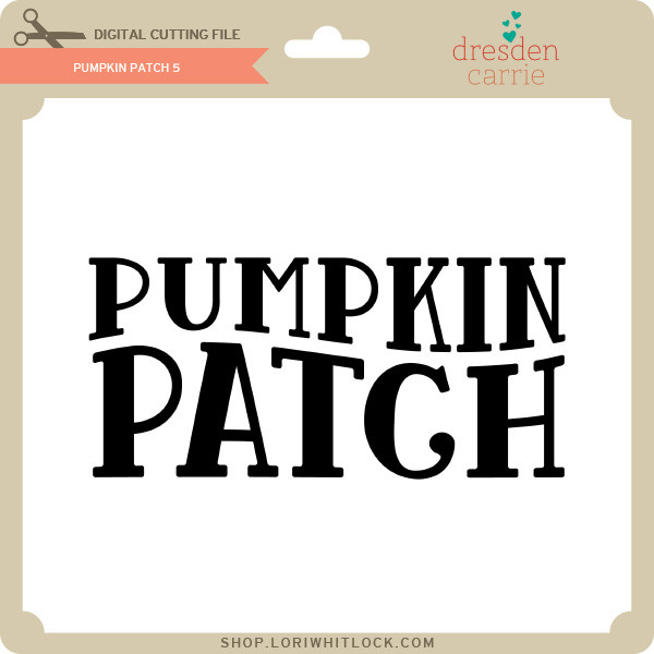Pumpkin Patch 5 - Lori Whitlock's SVG Shop