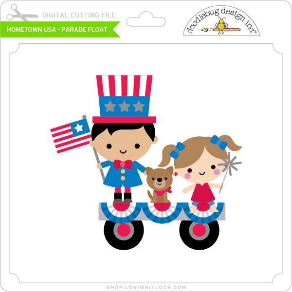 Hometown USA - Parade Float - Lori Whitlock's SVG Shop