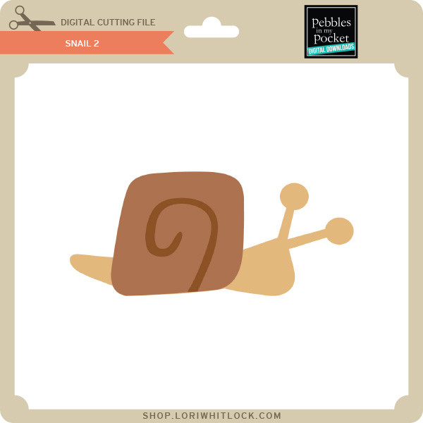 Snail 2 - Lori Whitlock's SVG Shop