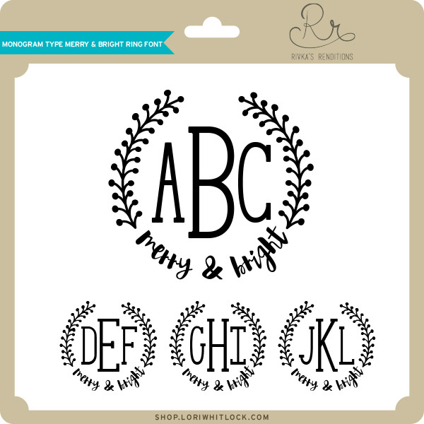 Types Of Monogram Fonts