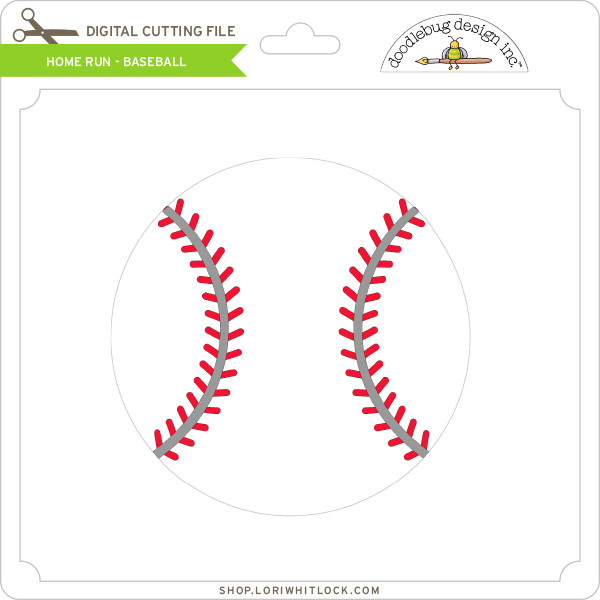 Home Run - Baseball - Lori Whitlock's SVG Shop