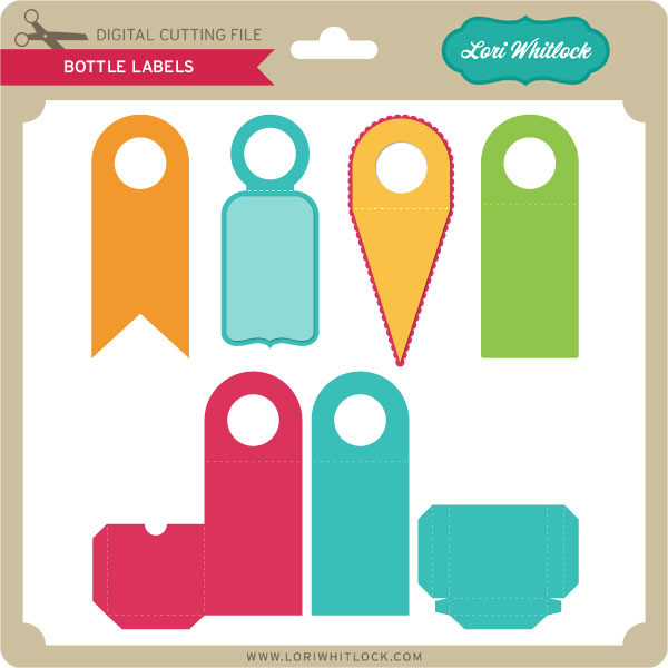 Bottle Labels - Lori Whitlock's SVG Shop