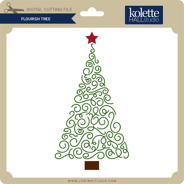 Flourish Tree - Lori Whitlock's SVG Shop