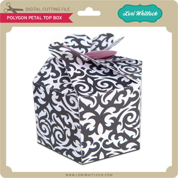 Polygon Petal Top Box - Lori Whitlock's SVG Shop
