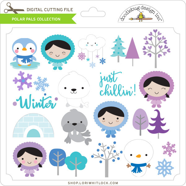 Polar Pals Collection - Lori Whitlock's SVG Shop