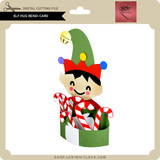 Ornament Card Elf - Lori Whitlock's SVG Shop