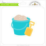 Seaside Summer - Sand Bucket - Lori Whitlock's SVG Shop